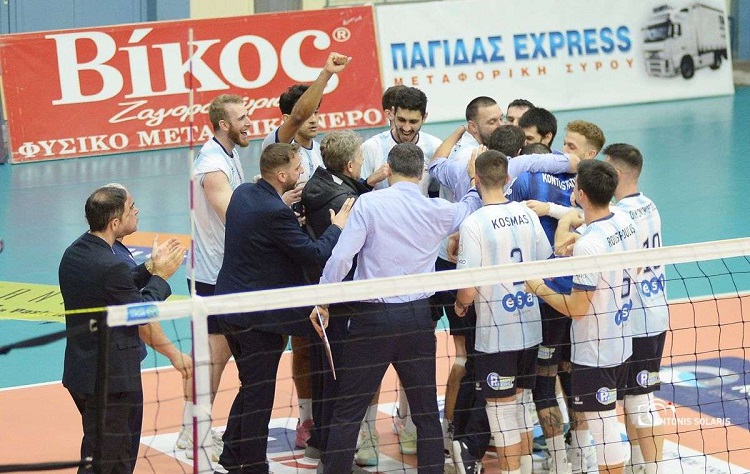 Volley League: Ντύθηκε… Αργεντινή η Κηφισιά και νίκησε στη Σύρο τον ...